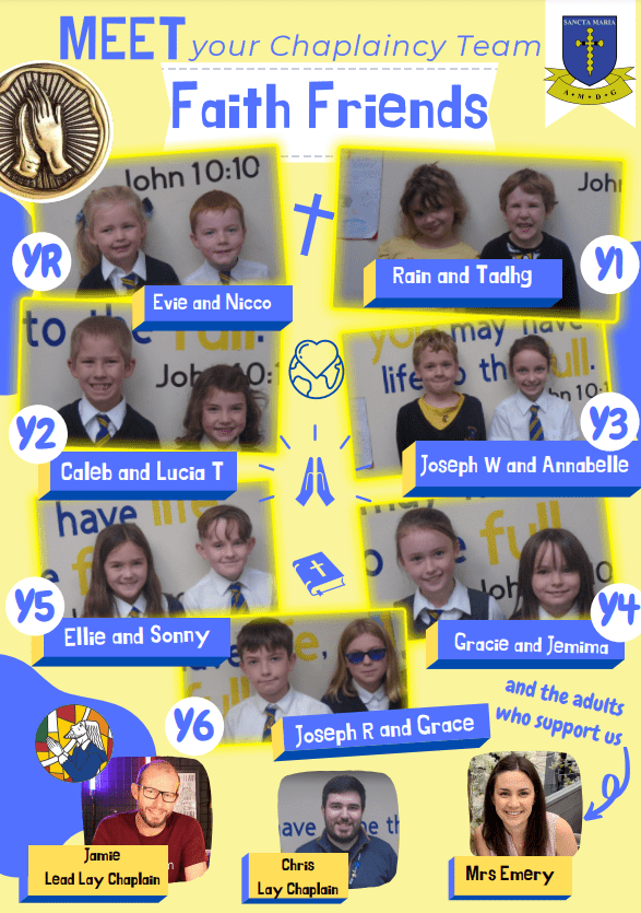 Chaplaincy - St Marys Catholic Voluntary Academy - Marple Bridge